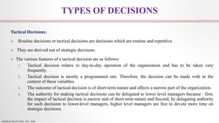 Decision making | PPT