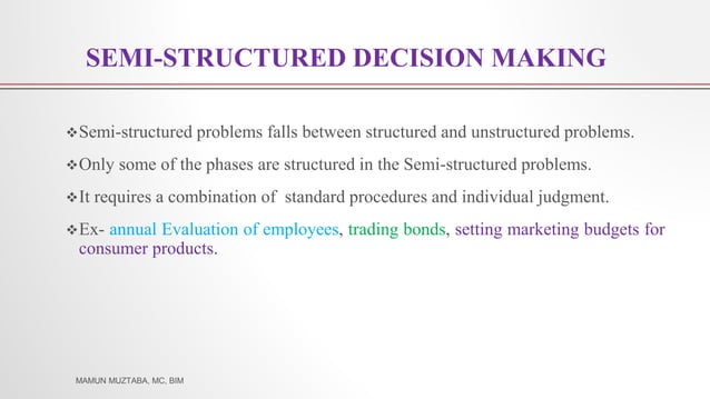 Decision making | PPT