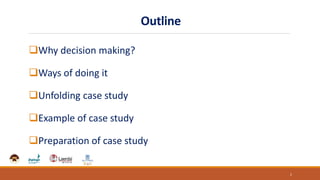 Decision making.pptx in which we learn to take decision | PPT