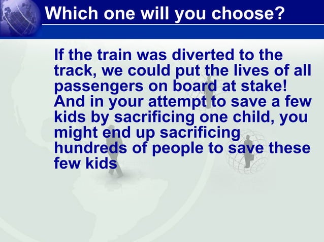 -DecisionMaking- Train track and children | PPTX