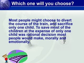-DecisionMaking- Train track and children | PPTX