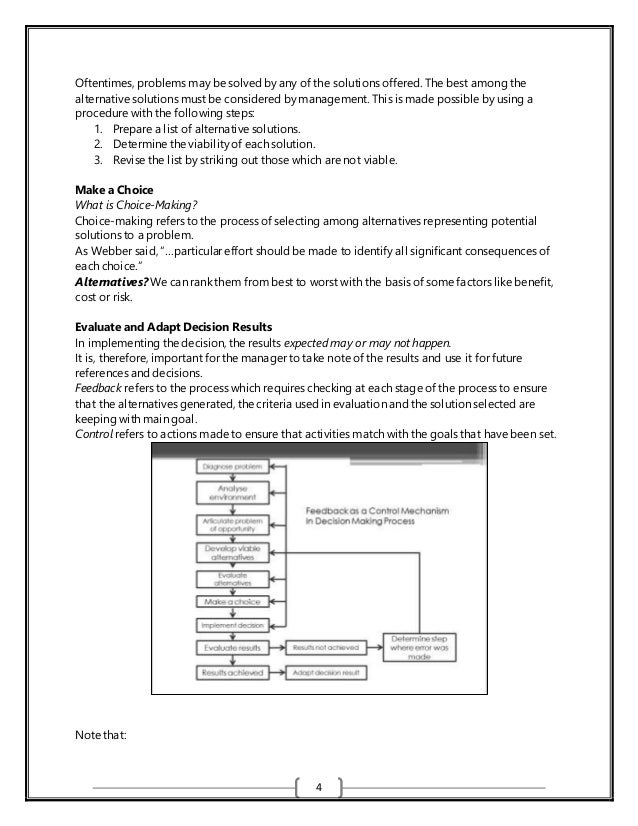 Decision Making (Engineering Management)