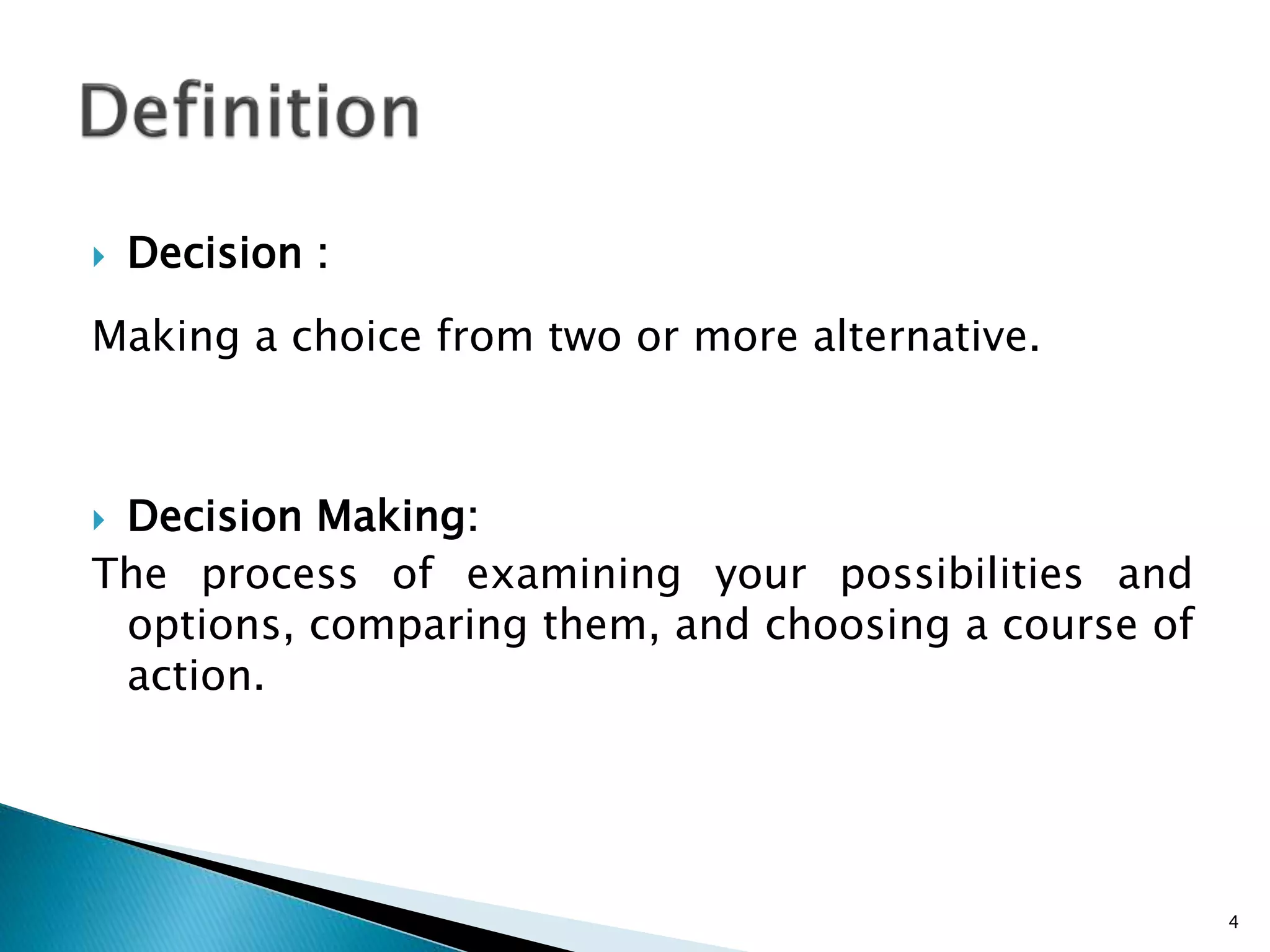 Decision Making 1.ppt | Free Download
