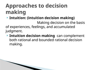 Decision Making Process and Techniques with examples | PPTX