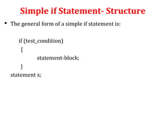 Decision making and branching | PPT