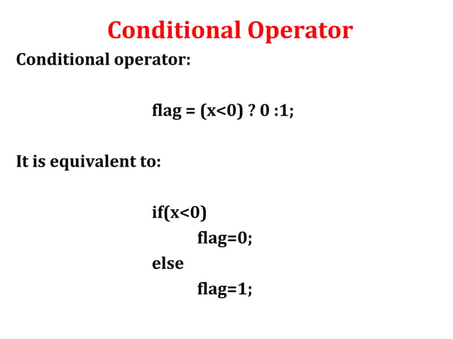 Decision making and branching | PPT