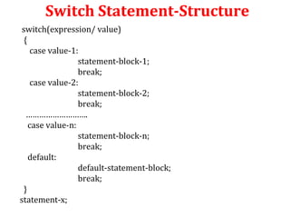 Decision making and branching | PPT