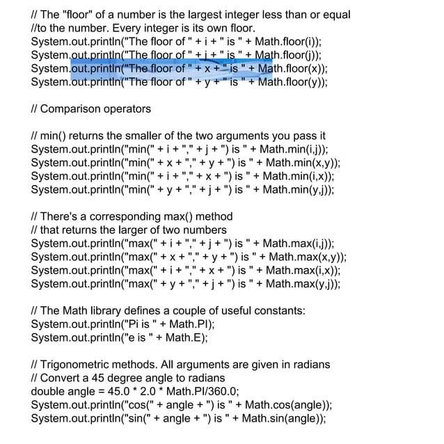 Java Programming Language Part 2 Decision Making Pdf
