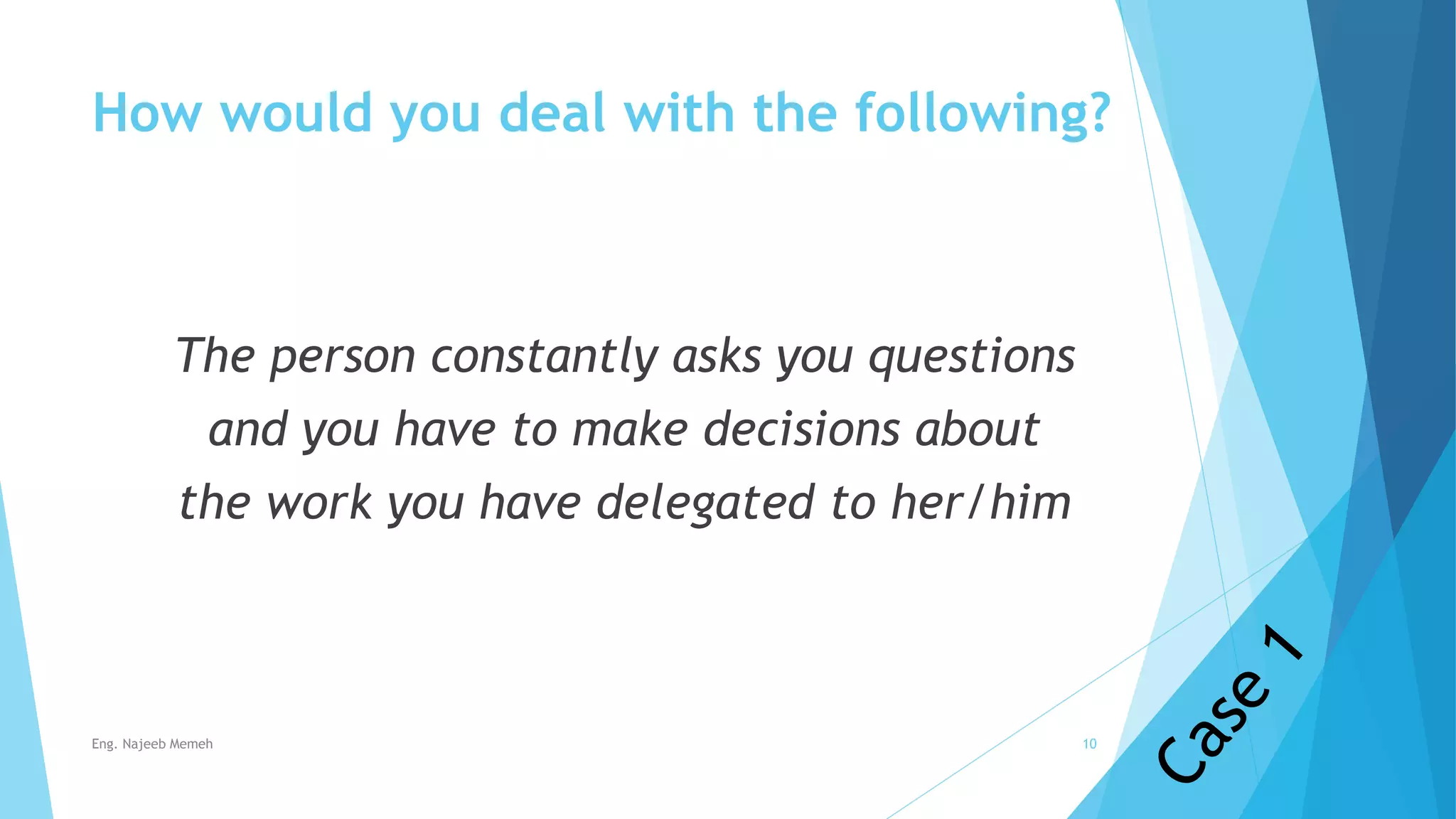 Decision making and delegation | PPTX