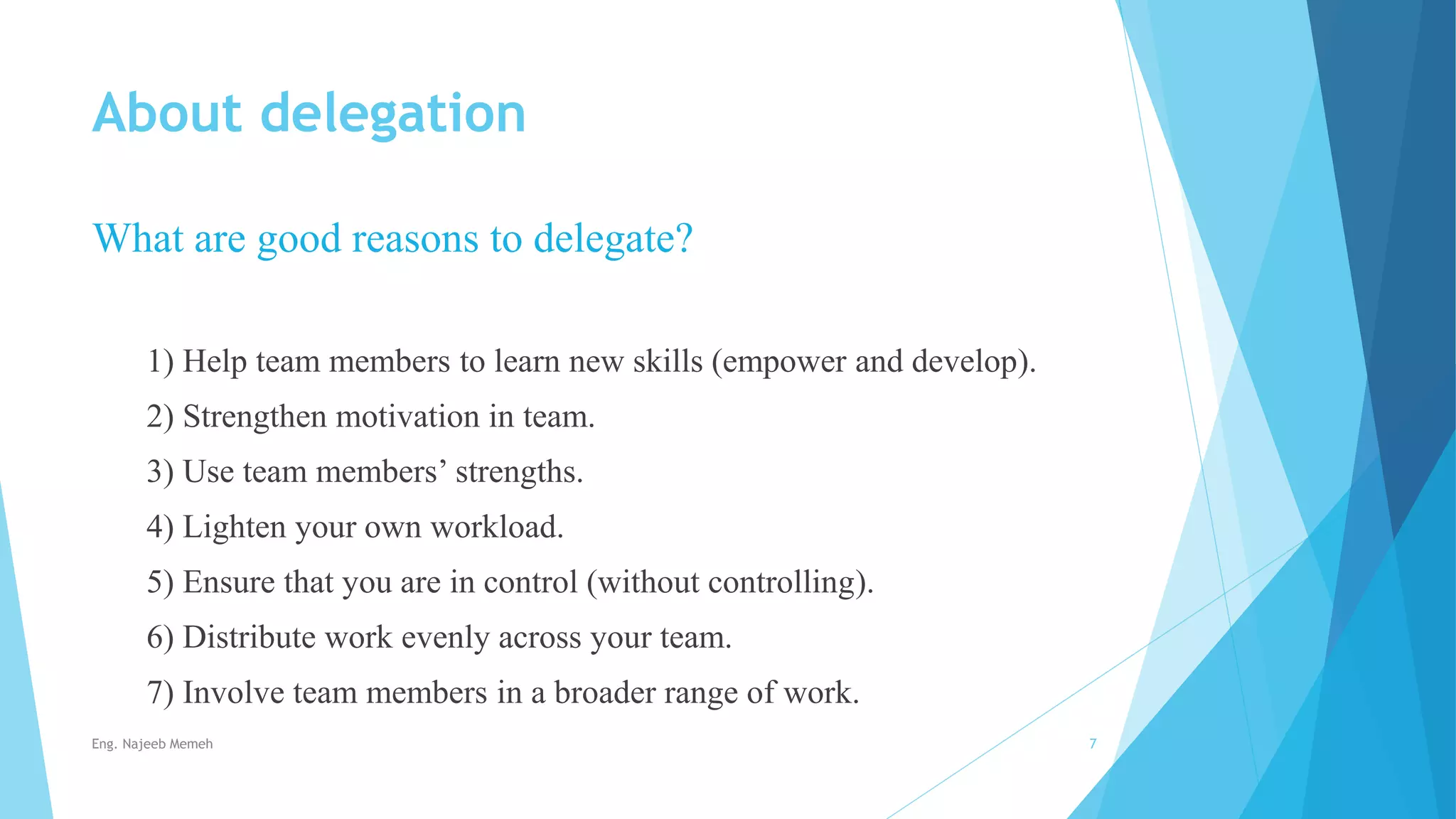 Decision making and delegation | PPTX