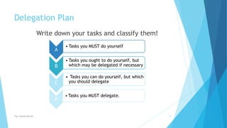 Decision making and delegation | PPTX