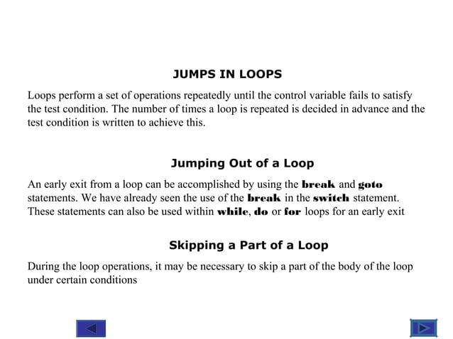 Decision making and loop in C# | PPT