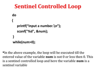 Decision making and looping | PPT