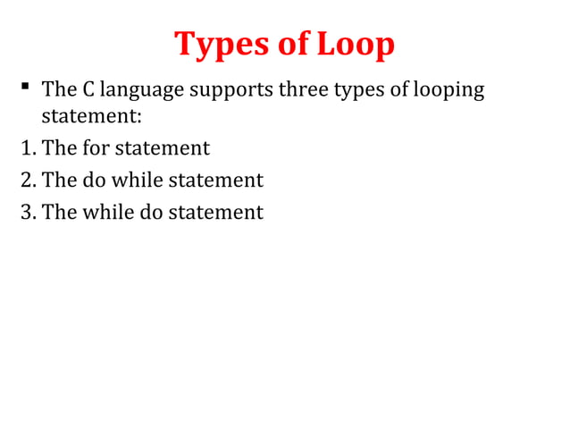 Decision making and looping | PPT | Programming Languages | Computing
