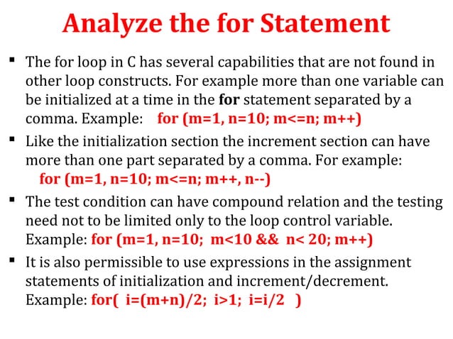 Decision making and looping | PPT | Programming Languages | Computing