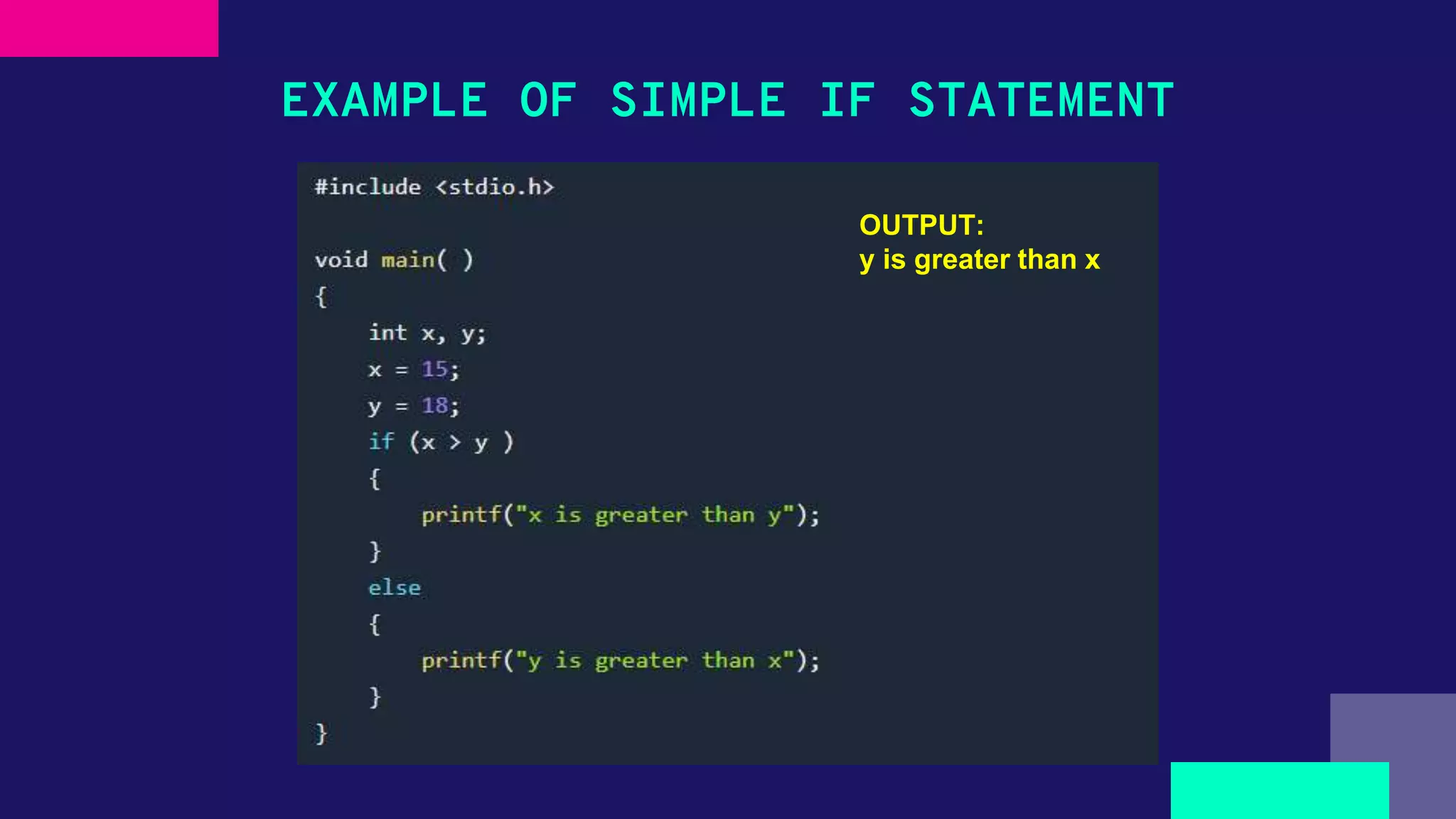 Decision making and looping - c programming by YEASIN NEWAJ | PPTX