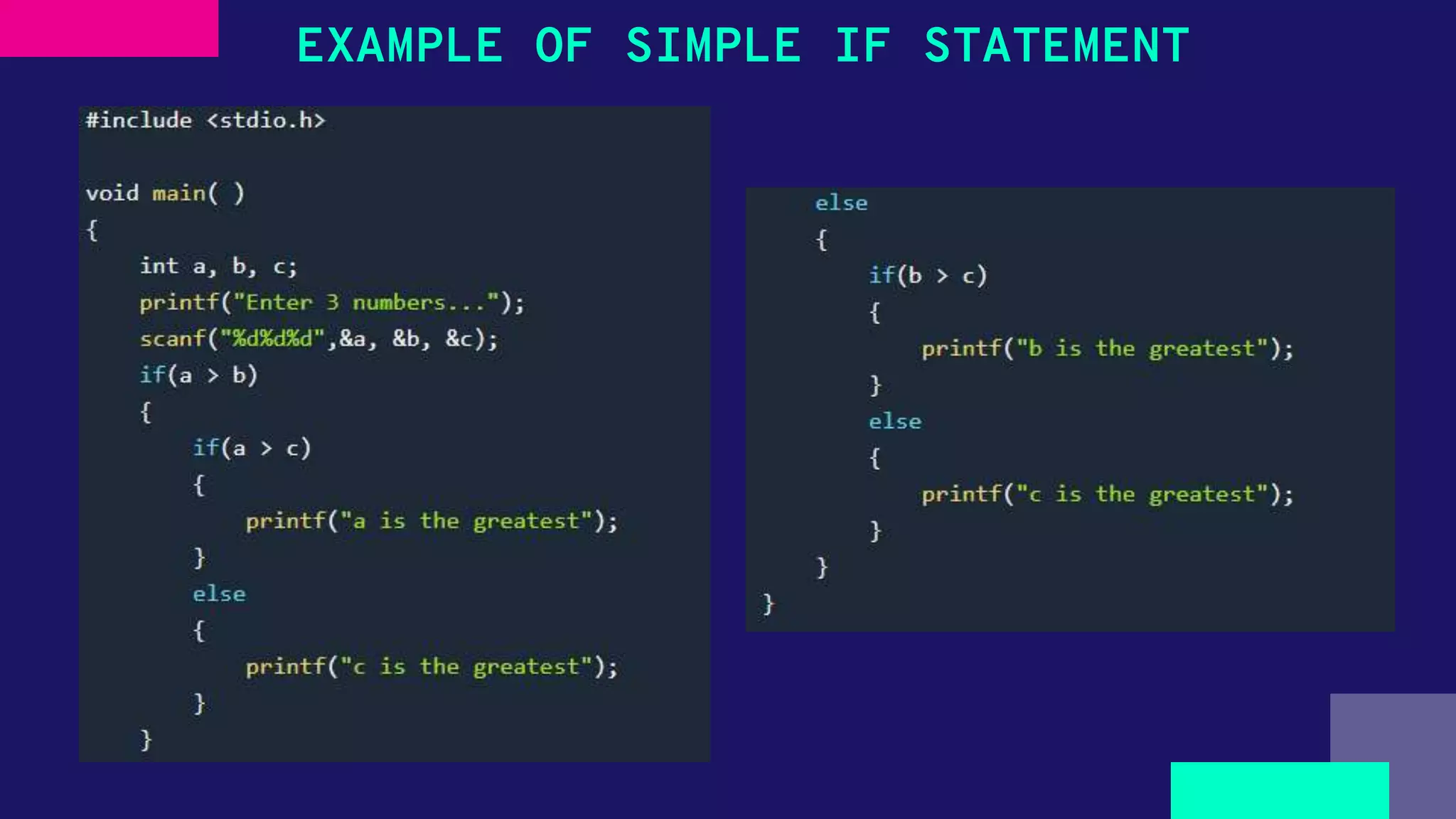 Decision making and looping - c programming by YEASIN NEWAJ | PPTX