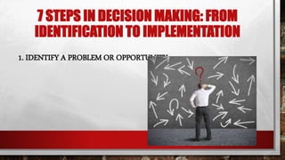 Decision making and models of policy analysis | PPTX