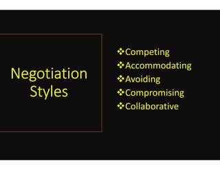 Decision making and negotiation | PPT
