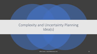 Decision making and planning during complexity and uncertainty | PPT