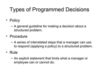 Decision making class | PPT
