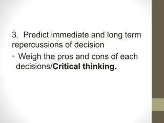 Decision making completed | PPT