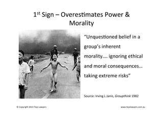 Groupthink | PDF | Legal Services Industry | Industries