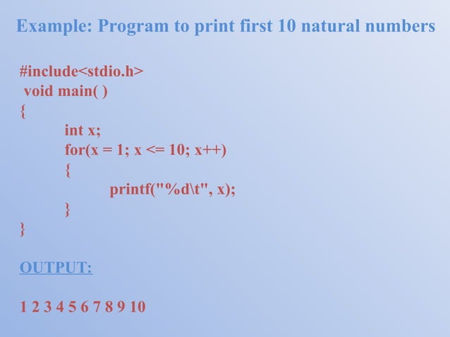 Decision making in C(2020-2021) statements | PPT