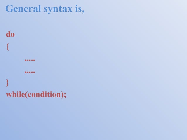 Decision making in C(2020-2021) statements | PPT