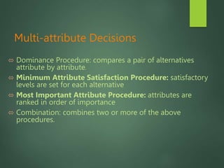 Decision Making in Healthcare Facilities.ppt | Business Accounting & Finance | Business