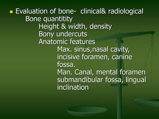 Decision making in implants.ppt