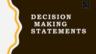 Decision making &_loops_in_python | PPTX | Programming Languages | Computing