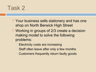 21. Decision making model | PPT