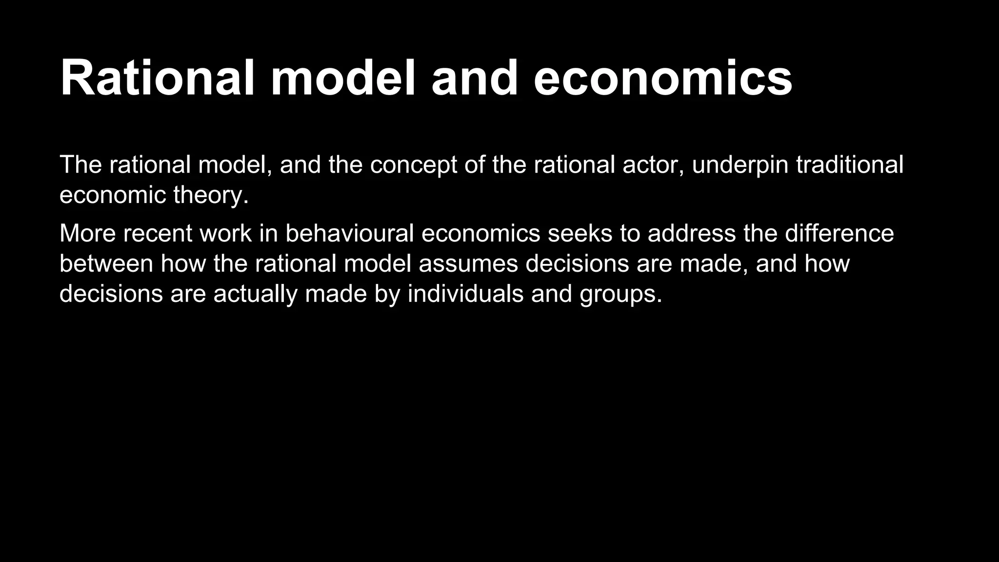 Decision making models | PDF