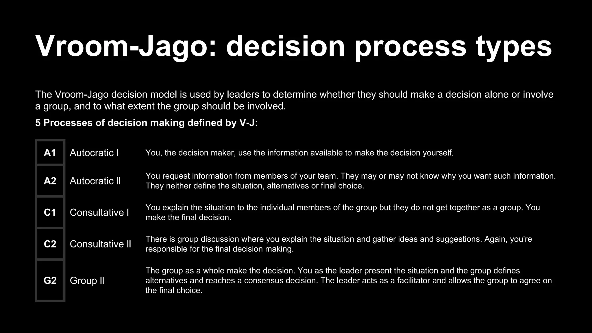 Decision making models | PDF