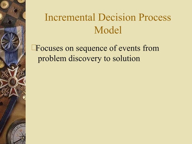 DECISION MAKING MODELS.pptx | Business | Business and Finance