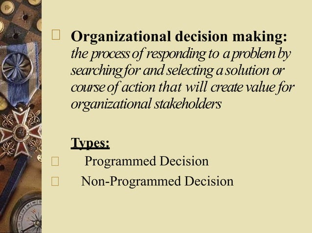 DECISION MAKING MODELS.pptx | Business | Business and Finance