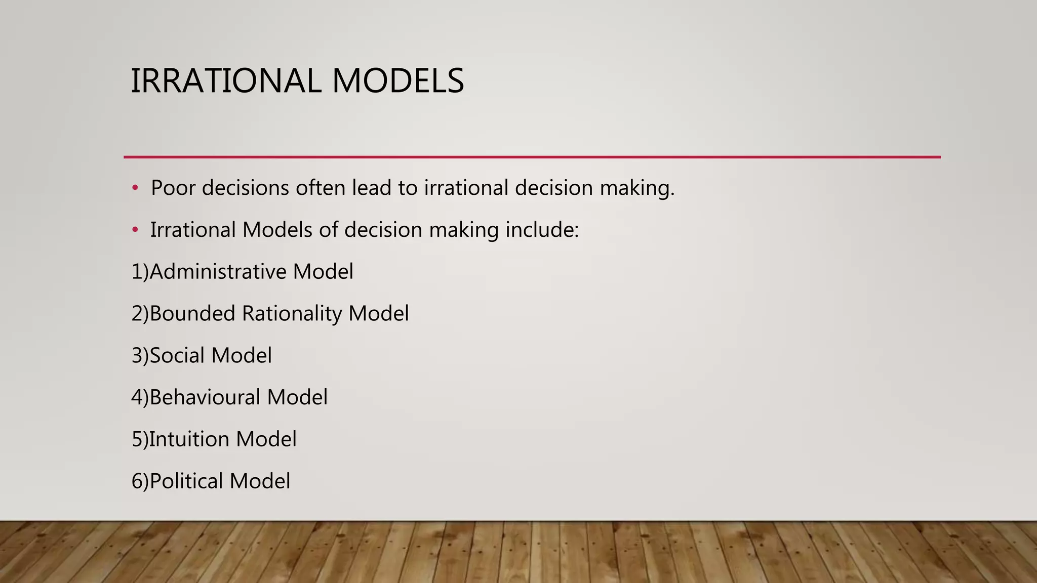 DECISION MAKING MODELS_GDTB PPT.pptx