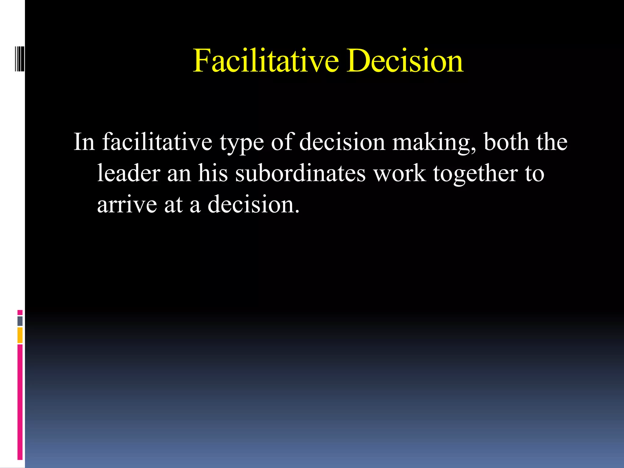 Decision making ppt | PPTX