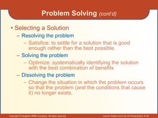 Decision Making & Problem Solving | PPT