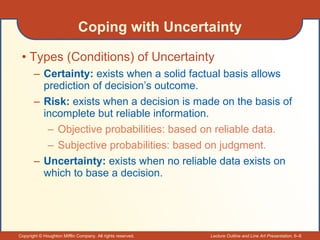 Decision Making & Problem Solving | PPT