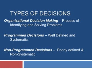 Decision making process | PPT