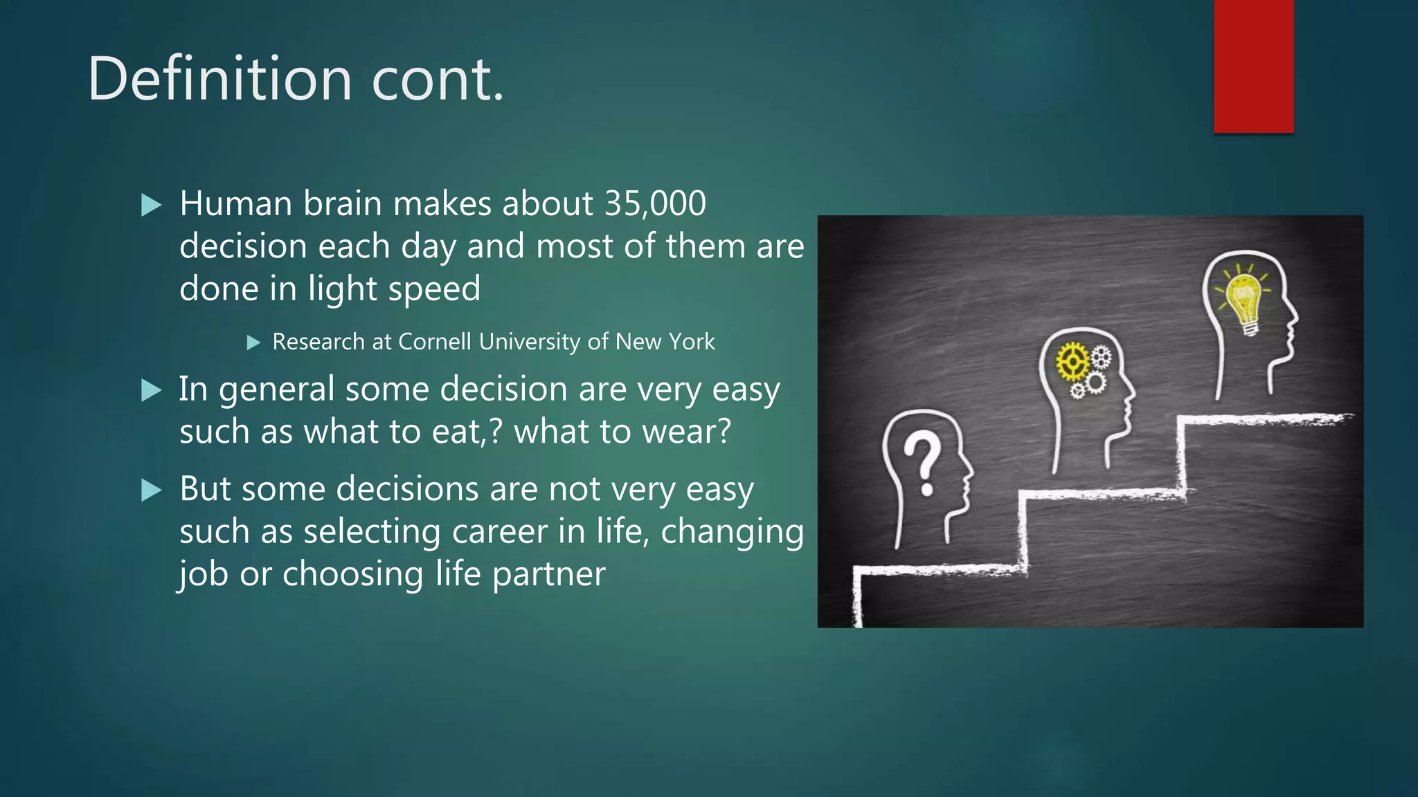 Decision Making Process | PPTX