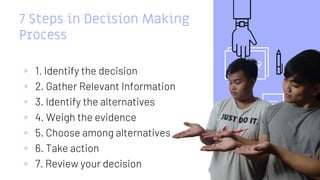 Decision making process | PPTX