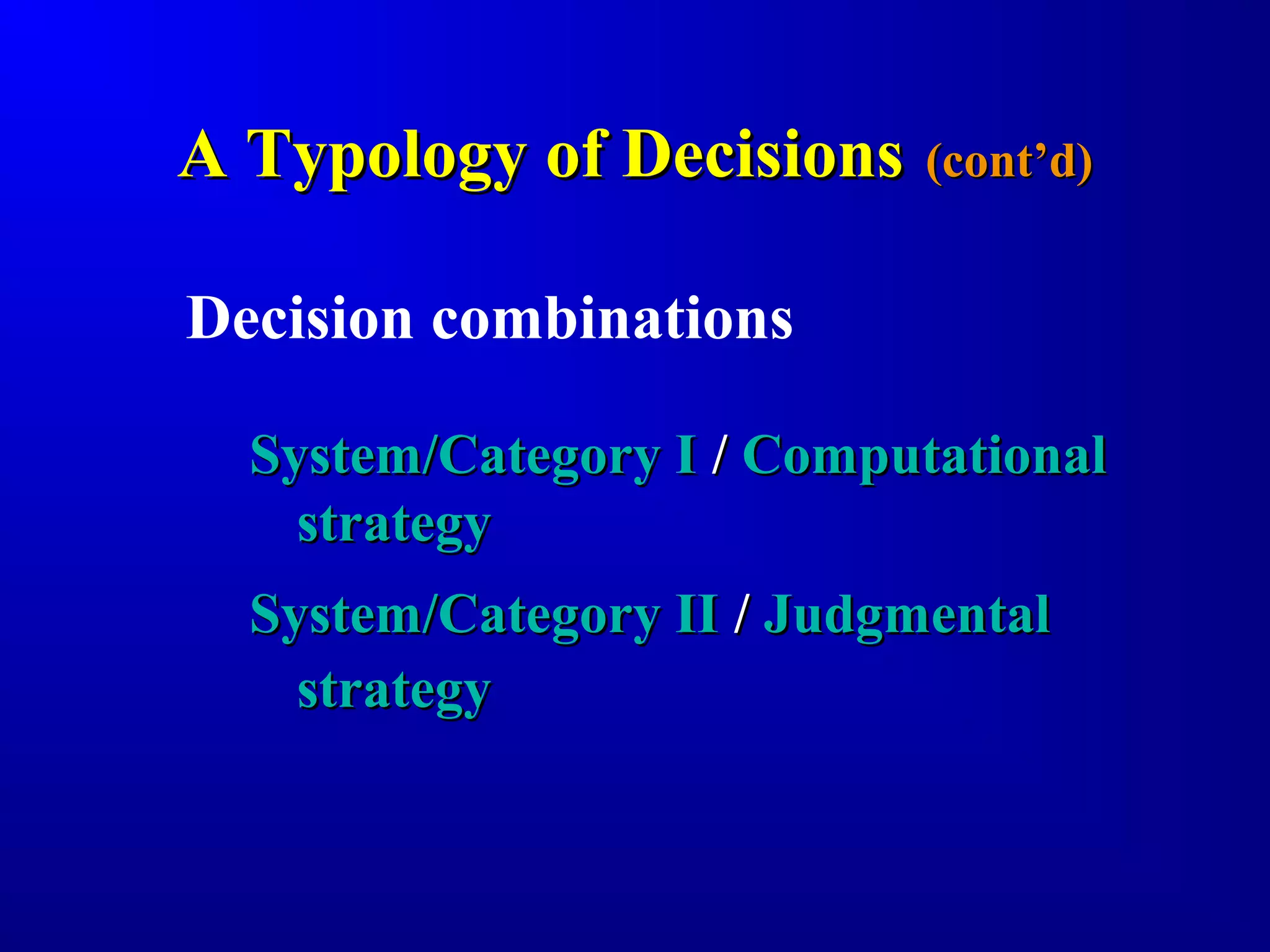 The Decision Making Process Based on Bazerman | PPT