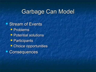 Decision making processes | PPT