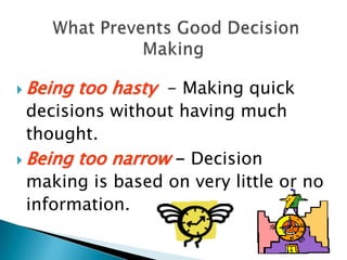 Decision Making | PPTX