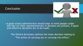 Decision making skills | PPTX