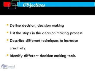Decision Making Skills for every employee at the workplace | PPT