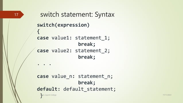 DECISION MAKING STATEMENTS.pptx